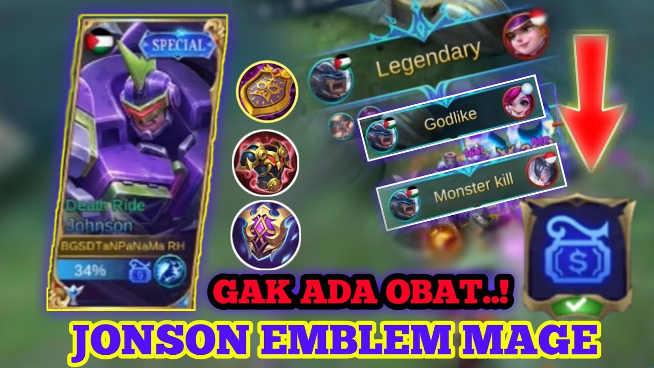 item johnson mage tersakit 2021-Emblem johnson paling kuat - YouTube