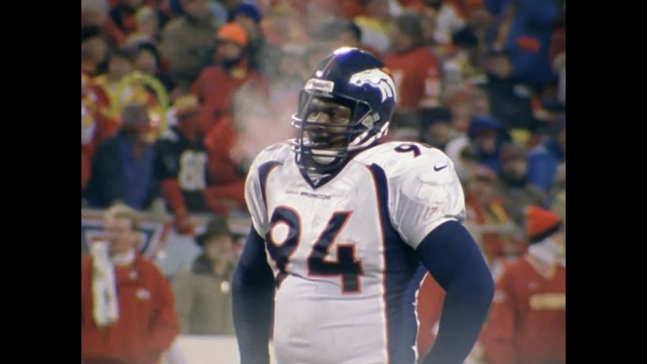 97 Broncos Keith Traylor Plays With a Heavy Heart HD - YouTube