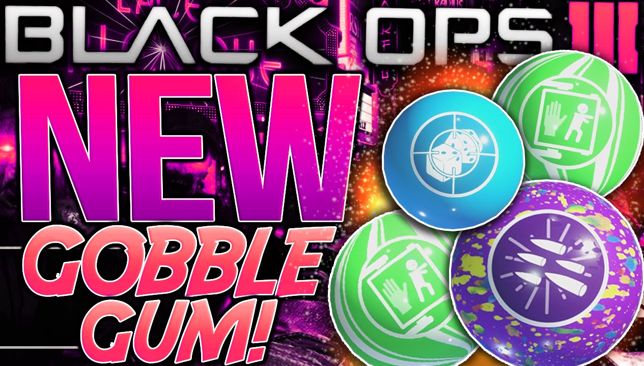 NEW GOBBLE GUM IN BLACK OPS 3 ZOMBIES! - 4 NEW GOBBLE GUMS AVAILABLE ...