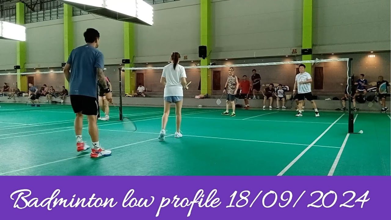 Badminton low profile 18/09/2024 - YouTube