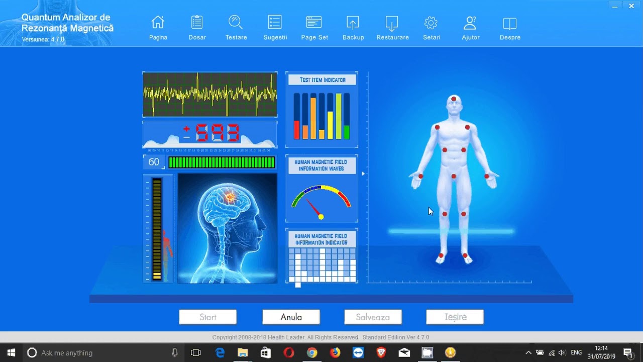 Aparat biorezonanta Instalare si utilizare . - YouTube
