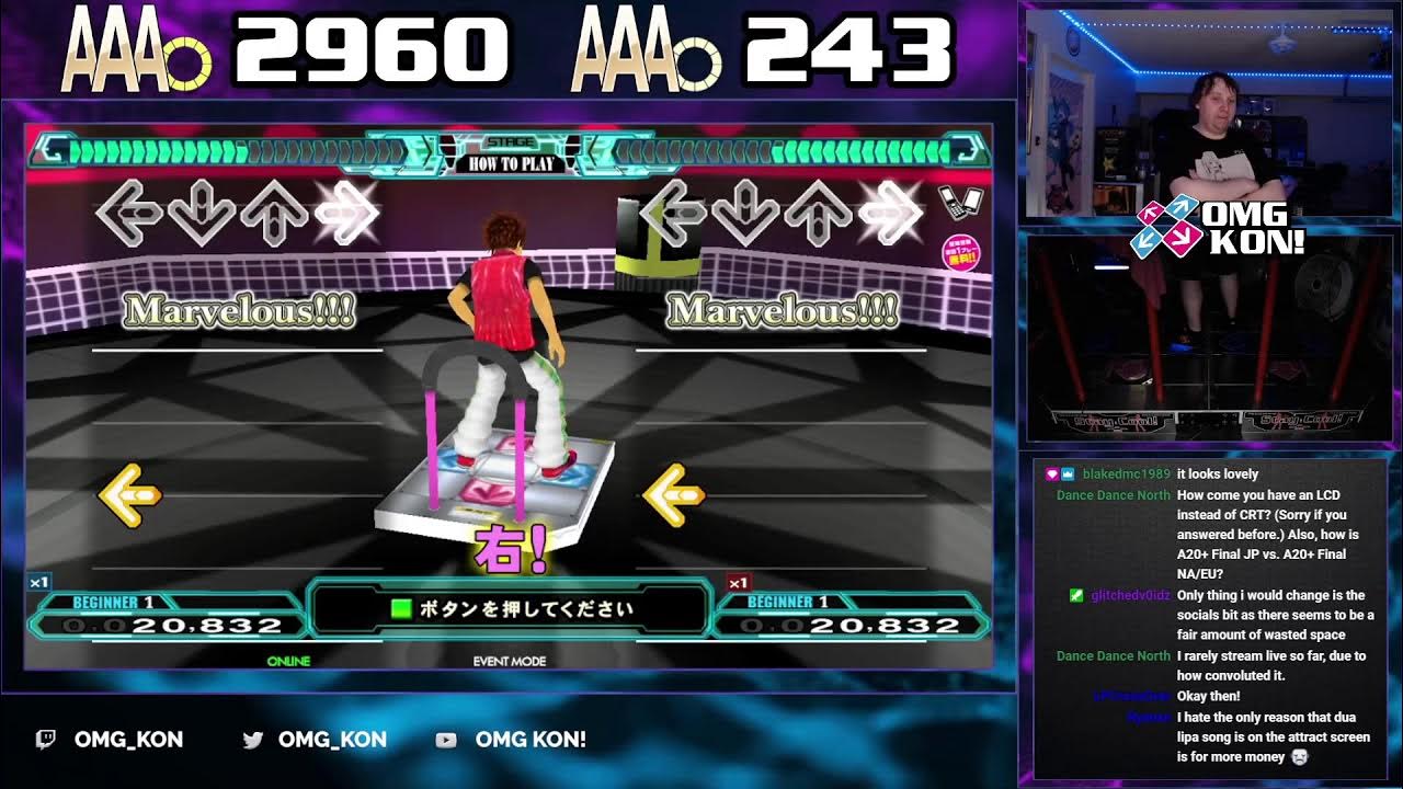 DDR A20 PLUS | Playing through the DDR A20 Folder on Expert/Challenge! - YouTube