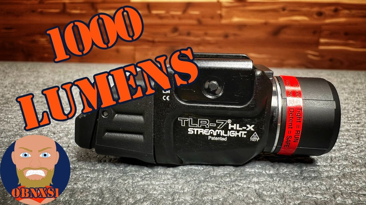 The NEW Streamlight TLR-7 HL-X with 50 Yard Test - YouTube