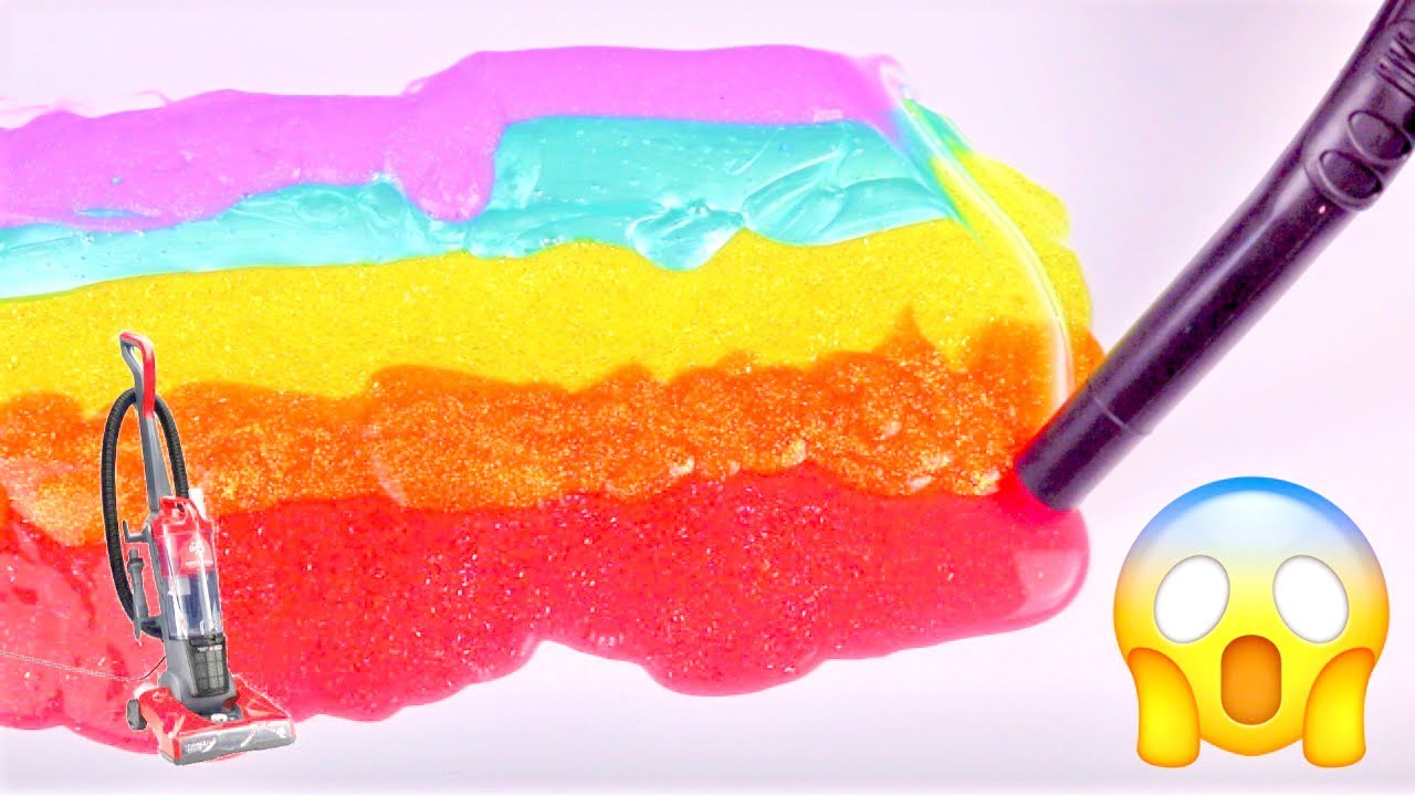 Making Slime Using a Big Vacuum?! Elmer's What If?! Slime Challenge ...