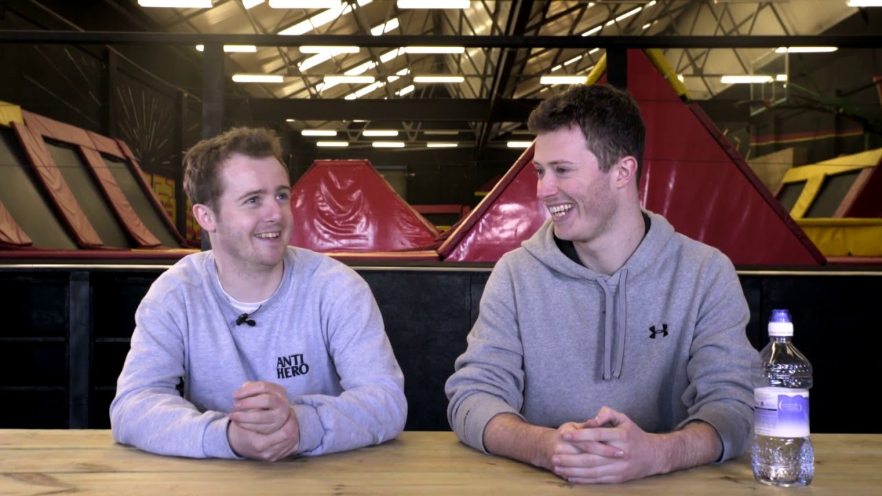 The Making Of Infinity Trampoline Park - Cardiff - YouTube