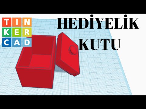 Tinkercad-Hediyelik Kutu Yapımı