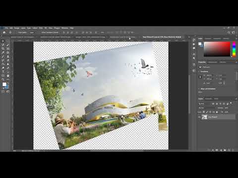 architecture poster template PSD (Architecture Presentation Sheet) - Num7