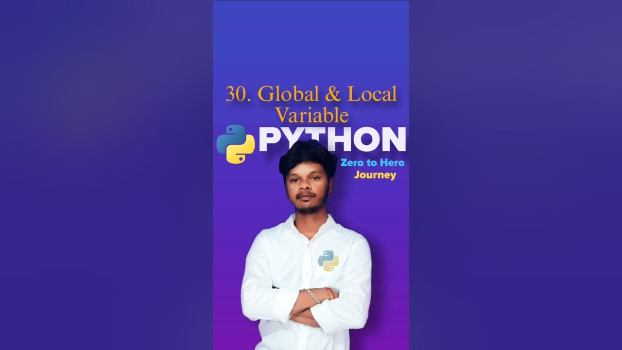 Global Variable & Local Variable in Python Explained in Telugu | #codewithbala #shorts #coding ...