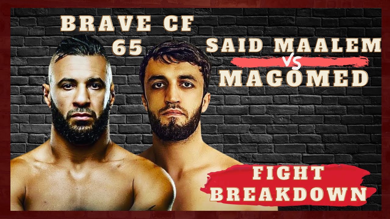 BRAVE CF 65: Said Maalem vs Magomed Gadzhiyasulov | MMA Fight Preview ...
