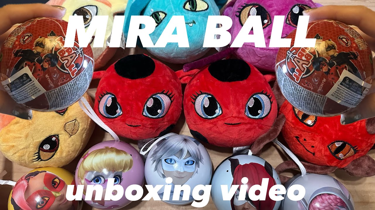 ミラキュラス レディバグ&シャノワール ミラボール開封動画🐞Miraculous Ladybug & Chat Noir Unboxing ...