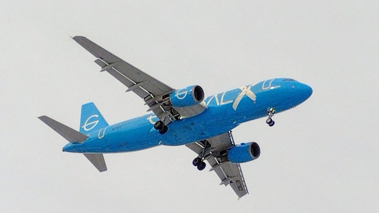 *RARE!!!* Global X Airlines Airbus A320-214 Landing in Minneapolis (All ...
