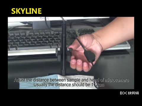 ASTM D3775 Digital Fabric Pick Counter - YouTube