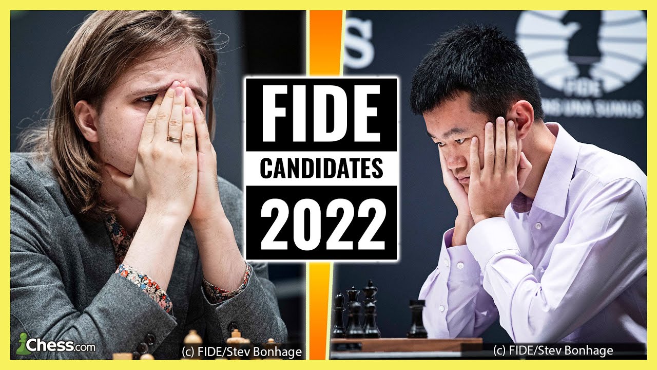 Richard Rapport vs. Ding Liren || Kandidatenturnier 2022 - YouTube