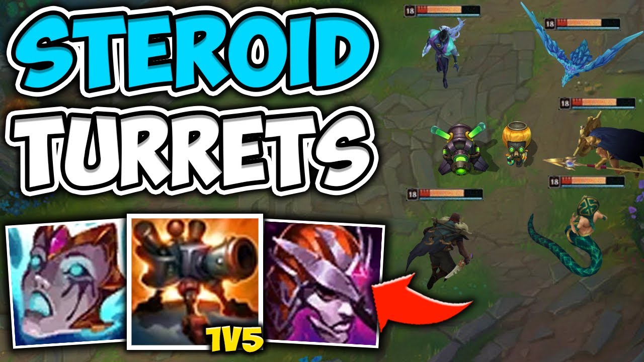 WTF?! DOUBLE BURN HEIMERDINGER CAN 1V5 WITH TURRETS! (THIS IS UNREAL ...