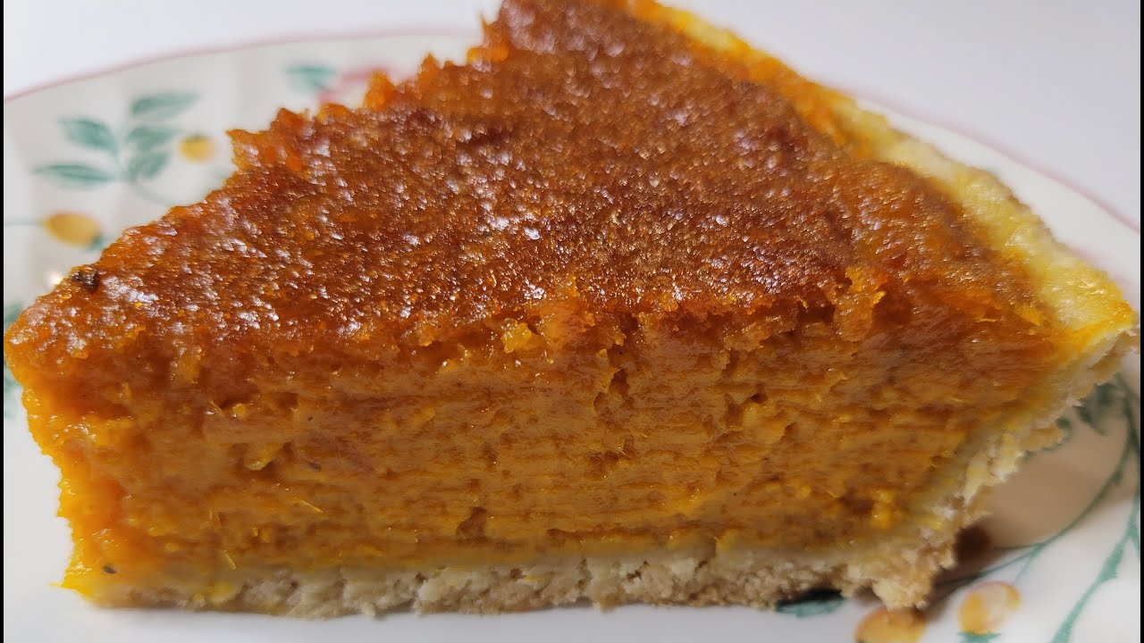 Sweet potato pie for beginners - YouTube