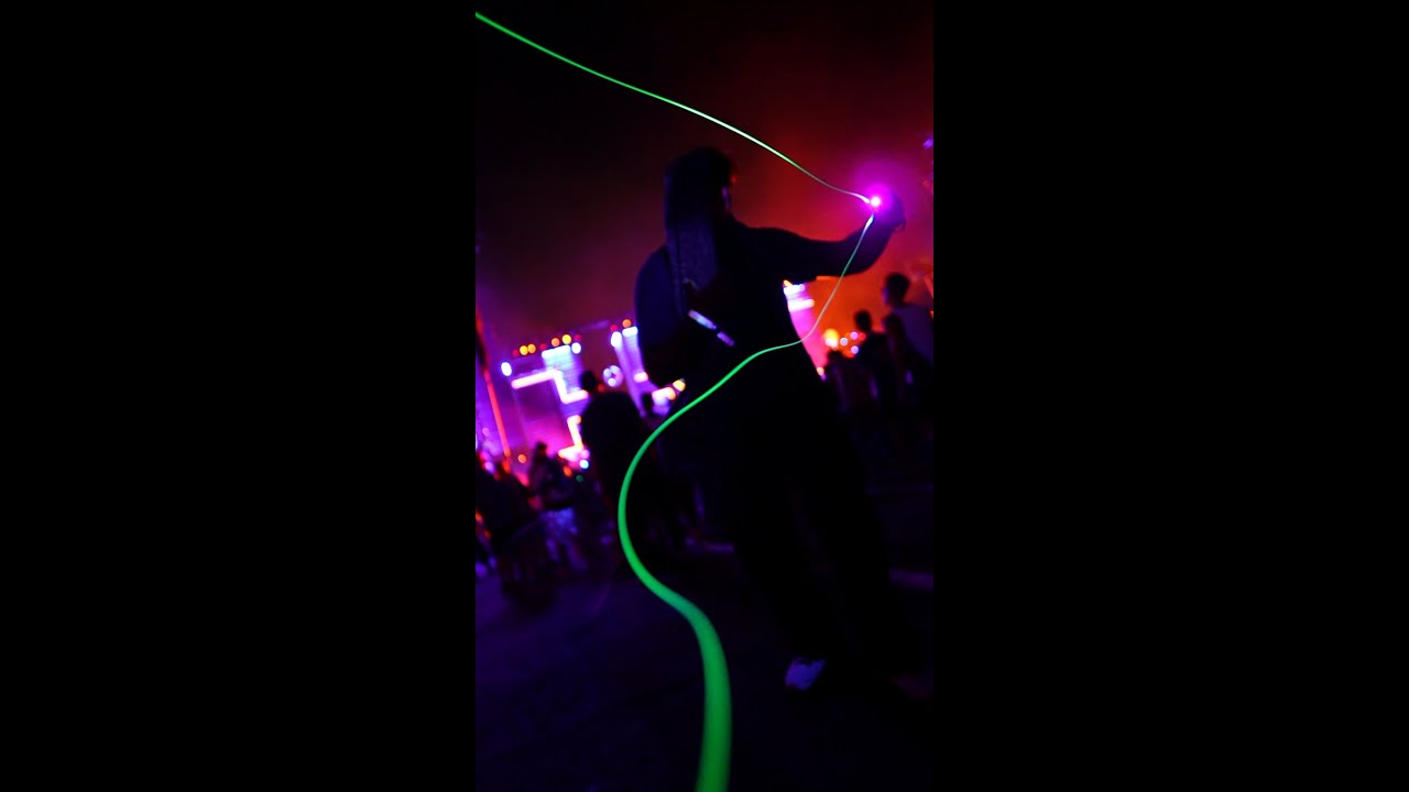 EDC Neon Garden x Loop Lasso - YouTube