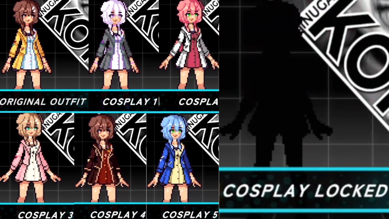 All cosplay color/outfits unlocked Korone - YouTube