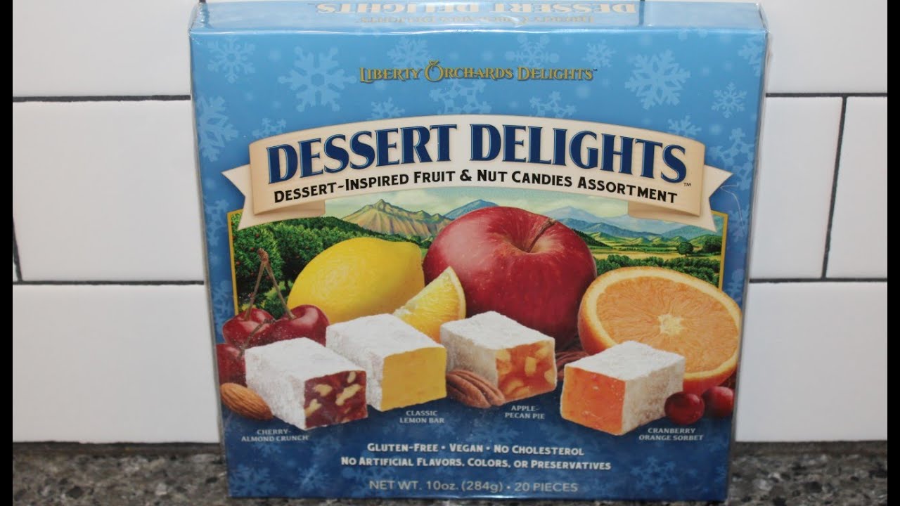 Liberty Orchards Dessert Delights: Cherry Almond, Lemon Bar, Apple ...