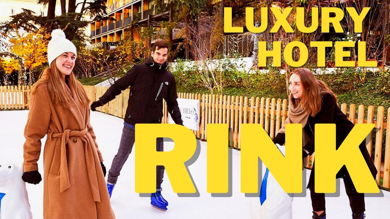 Unreal Ice Rink installed in one of the 10 best hotels in the world ...
