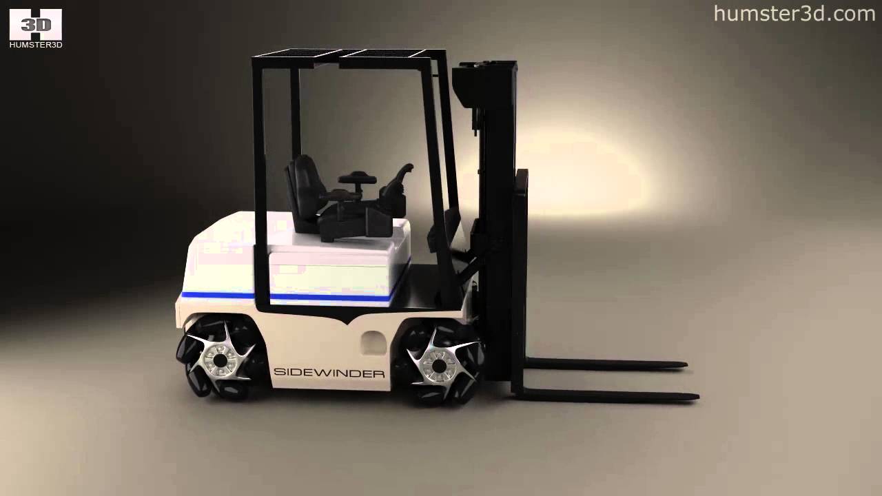 Vetex Sidewinder ATX 3000 Forklift 2014 3D model by 3DModels.org - YouTube