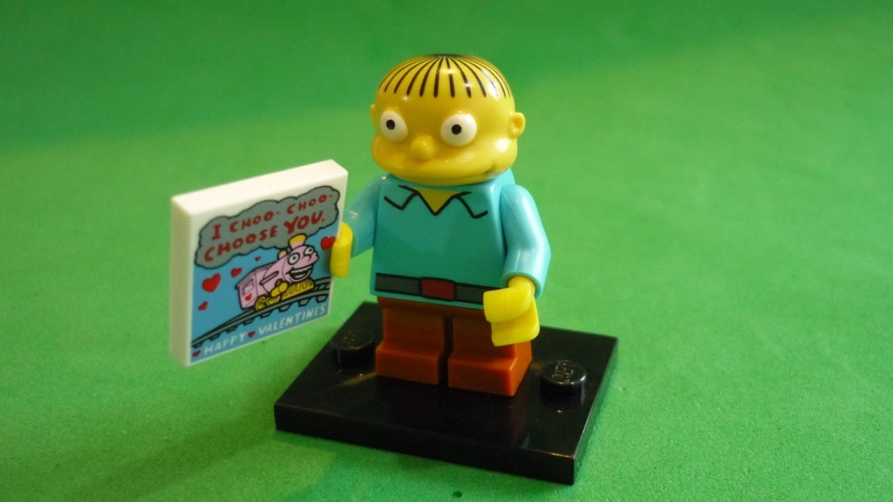 LEGO Minifigura Los Simpson Rafa clave [HD] - LEGO Minifig The Simpsons ...