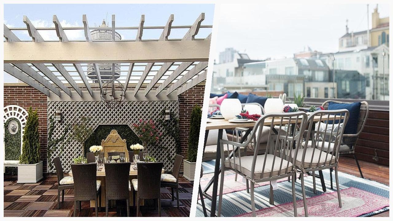 75 Eclectic Patio With Decking Design Ideas You'll Love - YouTube