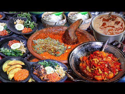 KETEMU SAMBELAN LANGKA DI TENGAH DESA, BEBAS NAMBAH NASI SEPUASNYA