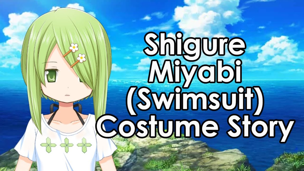 Costume Story: Shigure Miyabi (Swimsuit Costume) - YouTube