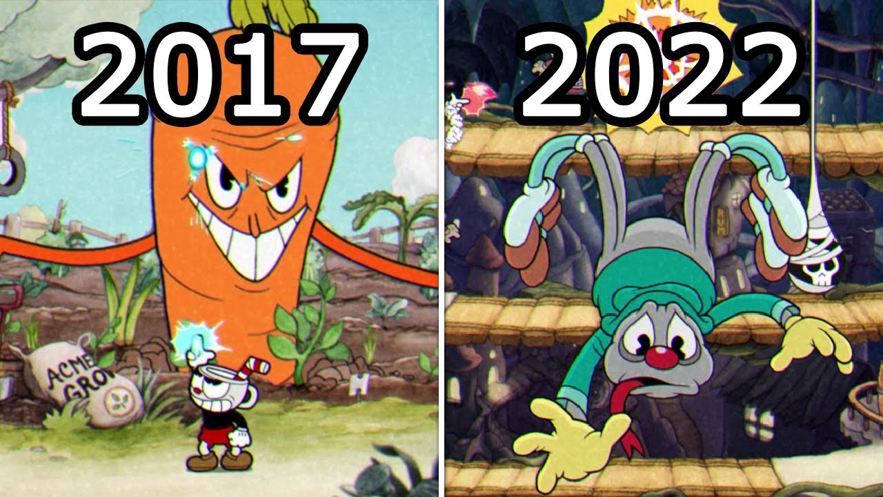 Evolution of Cuphead (2017-2022) - YouTube