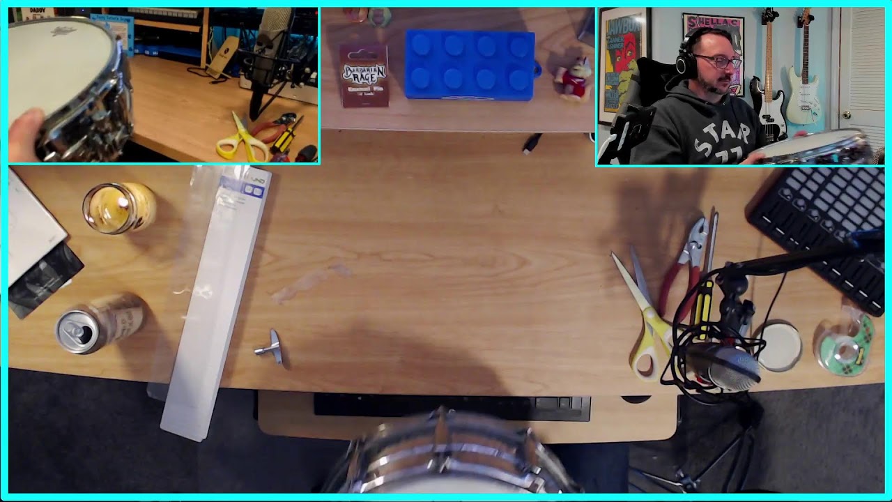 Dan attempts to fix a '66 Ludwig Supraphonic snare throw off / strainer ...