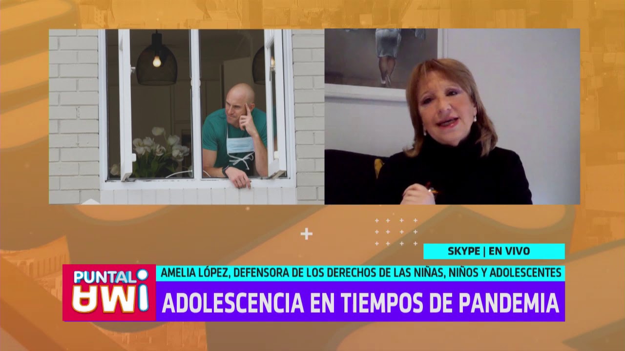 Amelia López y la adolescencia en tiempos de pandemia - YouTube