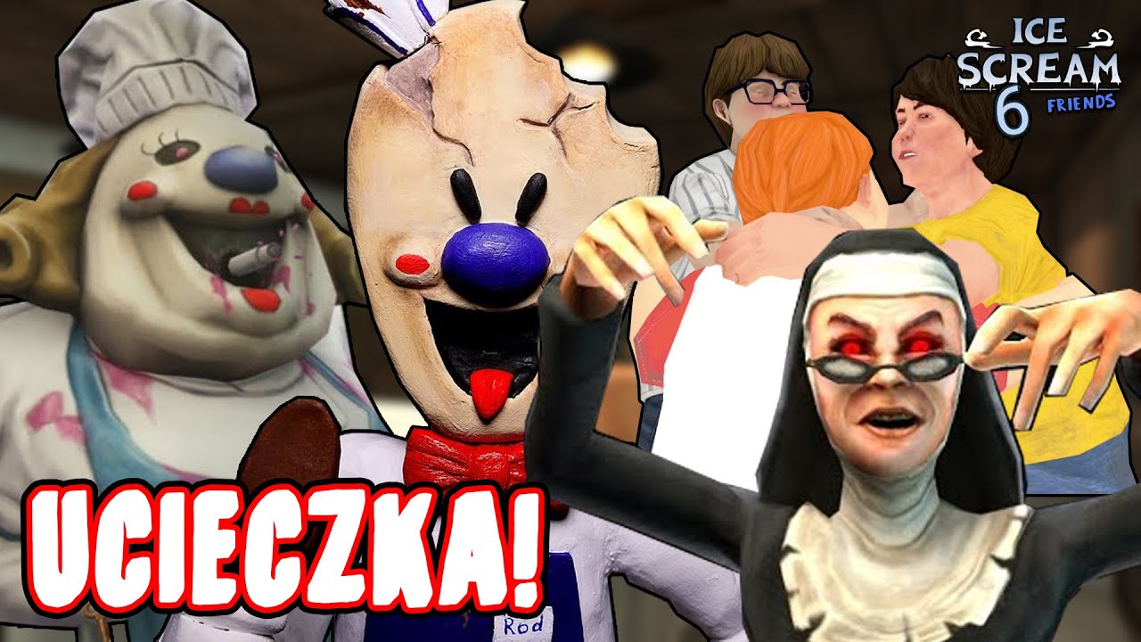 ICE SCREAM 6! *Charlie ucieka od Rodzika Samochodzika!* 🍨 - YouTube