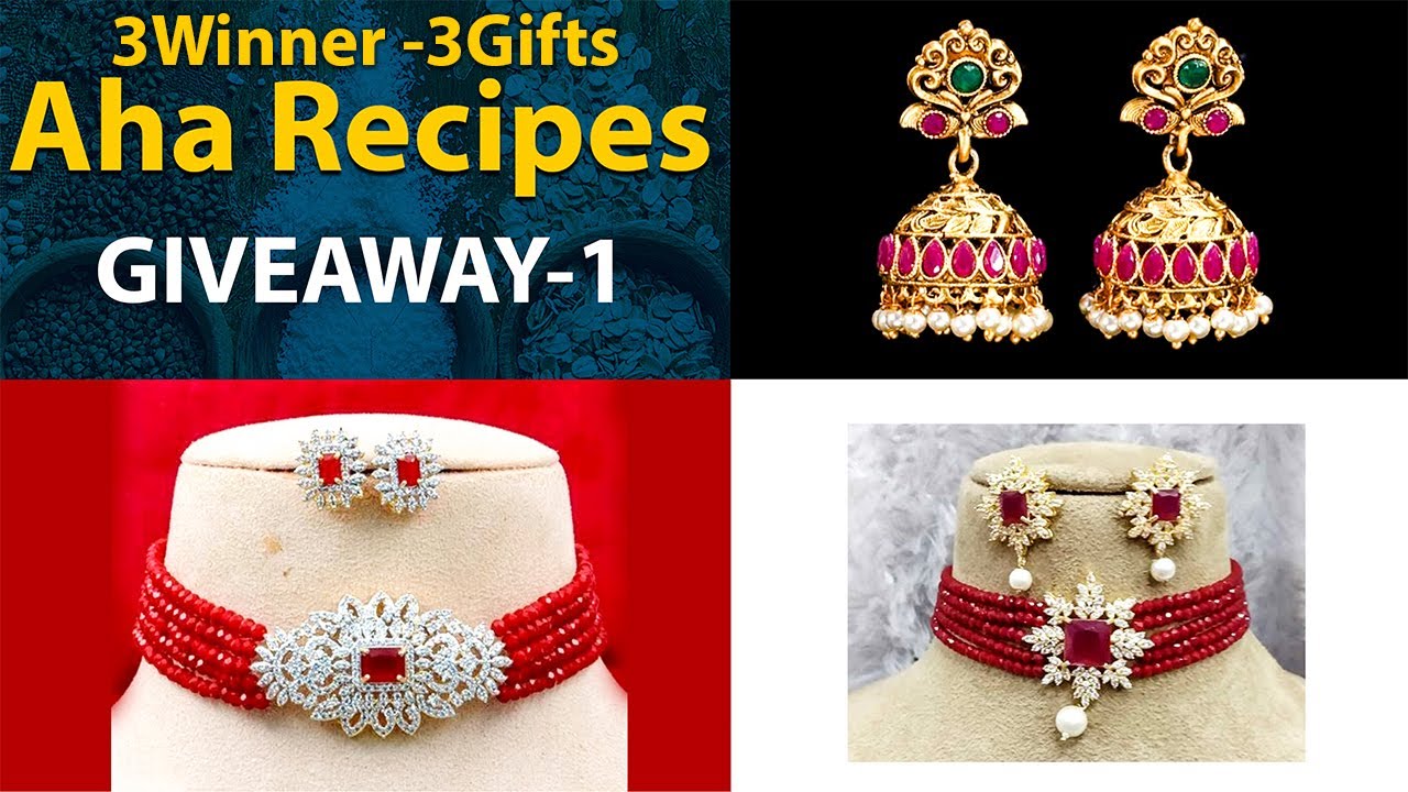 Aha Recipes | GIVE A WAY | - YouTube