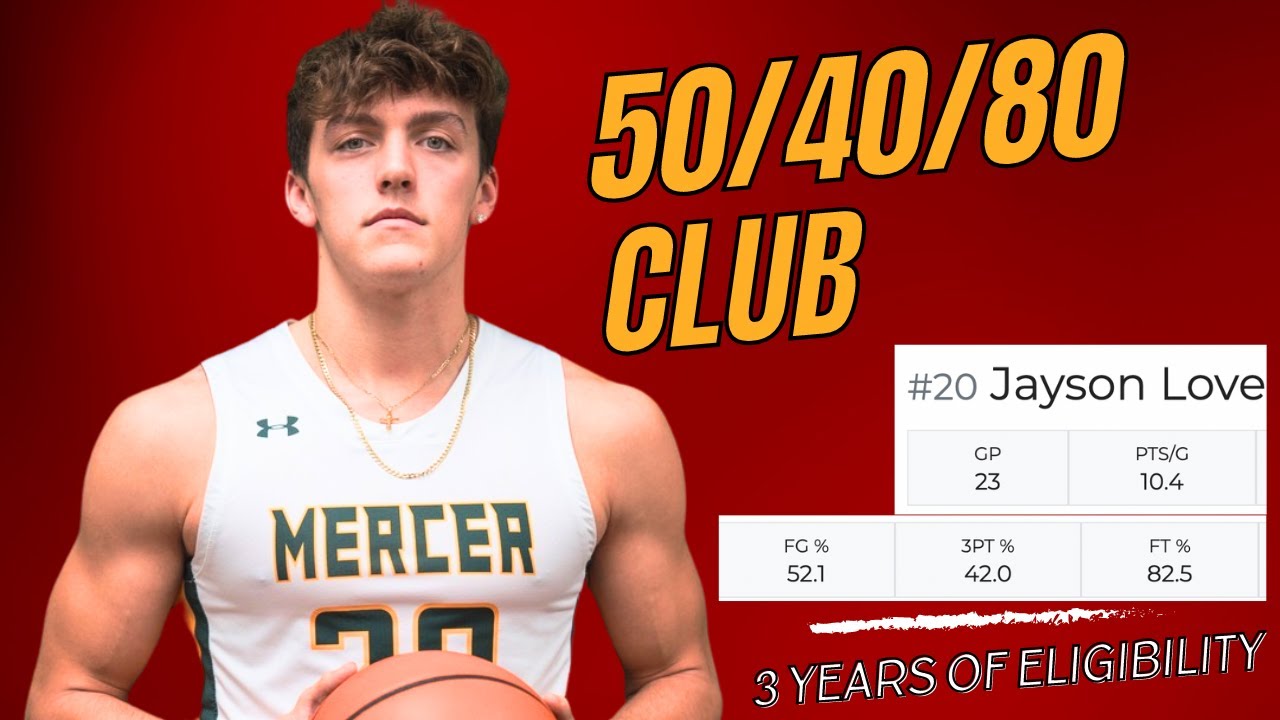 50/40/80 SG| 6'3 Jayson Love Highlights | 3 Years of Eligibility Left ...