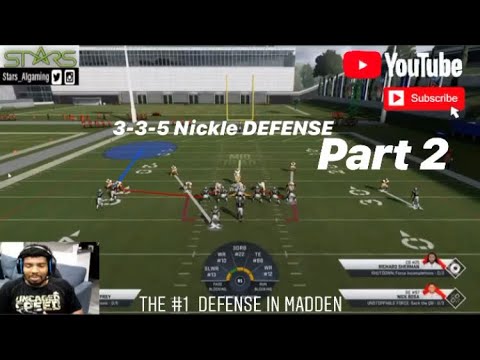 Madden 20 NFL: 3-3-5 Nickle Mini Scheme Part Two of the BEST DEFENSE in ...