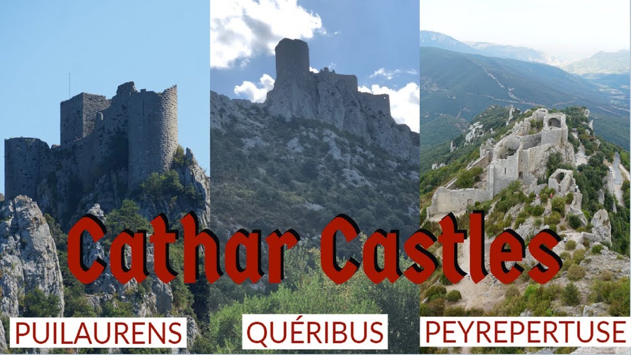 Visiting the Cathar Castles - YouTube
