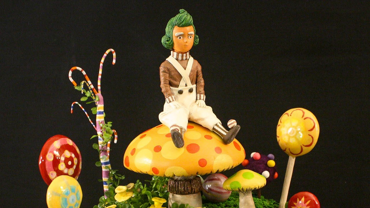 Making Oompa-Loompa *chocolate room* Diorama - YouTube