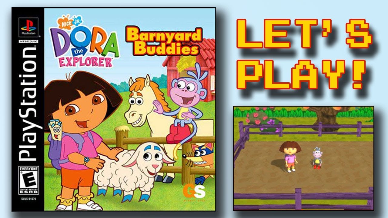 Dora the Explorer: Barnyard Buddies (Playstation, 2003) - Adventure ...