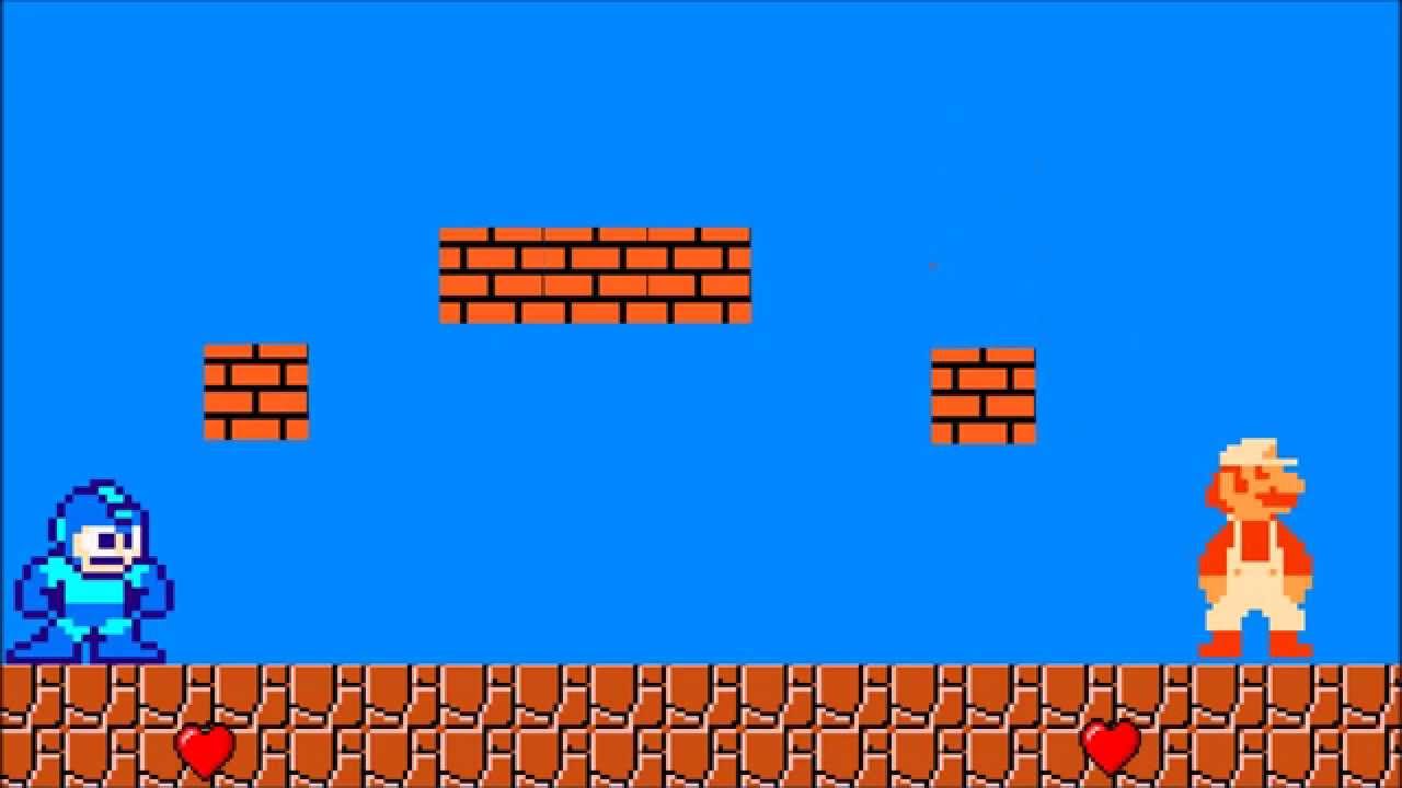 Megaman VS Mario - YouTube