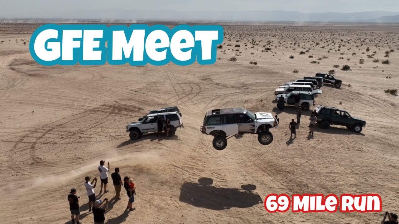 Go Fast Explorers 69 Mile Desert Run And Meet. 4k Dji Mavic 3 Footage ...