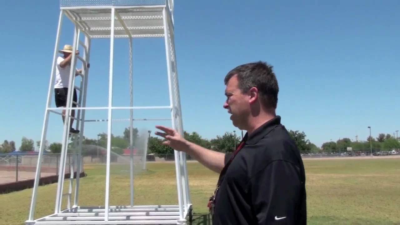Football Coaching/Filming Tower - YouTube