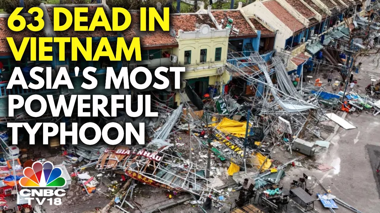 63 Dead, 40 Missing Due To Typhoon Yagi In Vietnam | Vietnam Typhoon ...