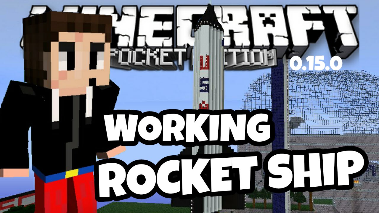 How To Make A Working Rocket Ship In Minecraft PE Pocket Edition 1 0 5 Redstone Creation how-to-make-a-working-rocket-ship-in-minecraft-pe-pocket-edition-1-0-5-redstone-creation