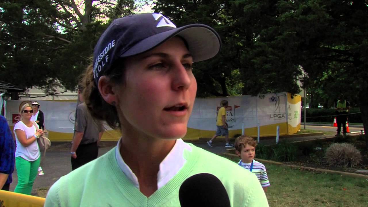 Jennifer Johnson's First Round Interview at the 2014 ShopRite LPGA ...