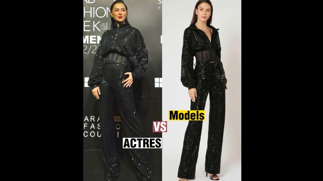 Same dress actress vs models | Thinking brain - YouTube