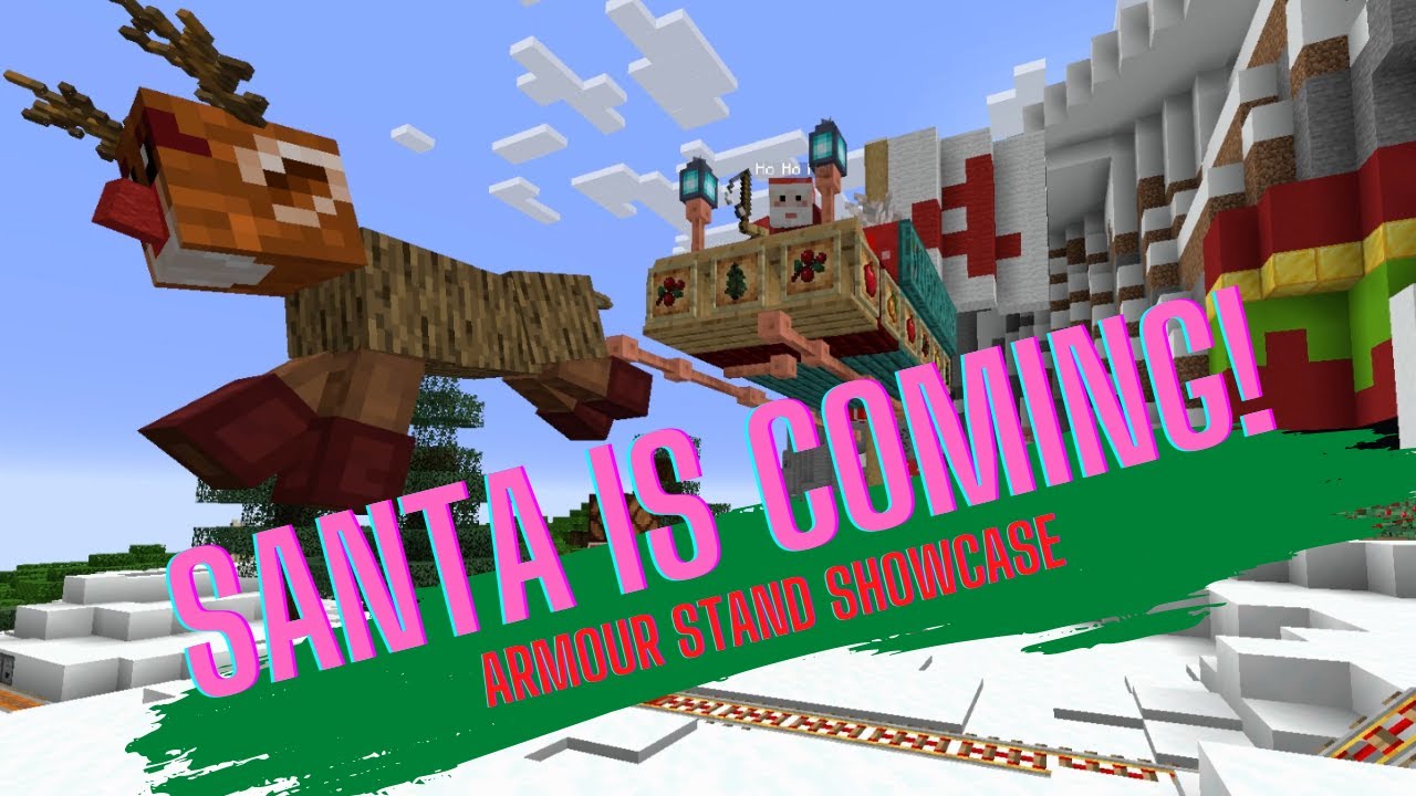 Reindeer for Santa - Xmas Armour Stand Art - YouTube