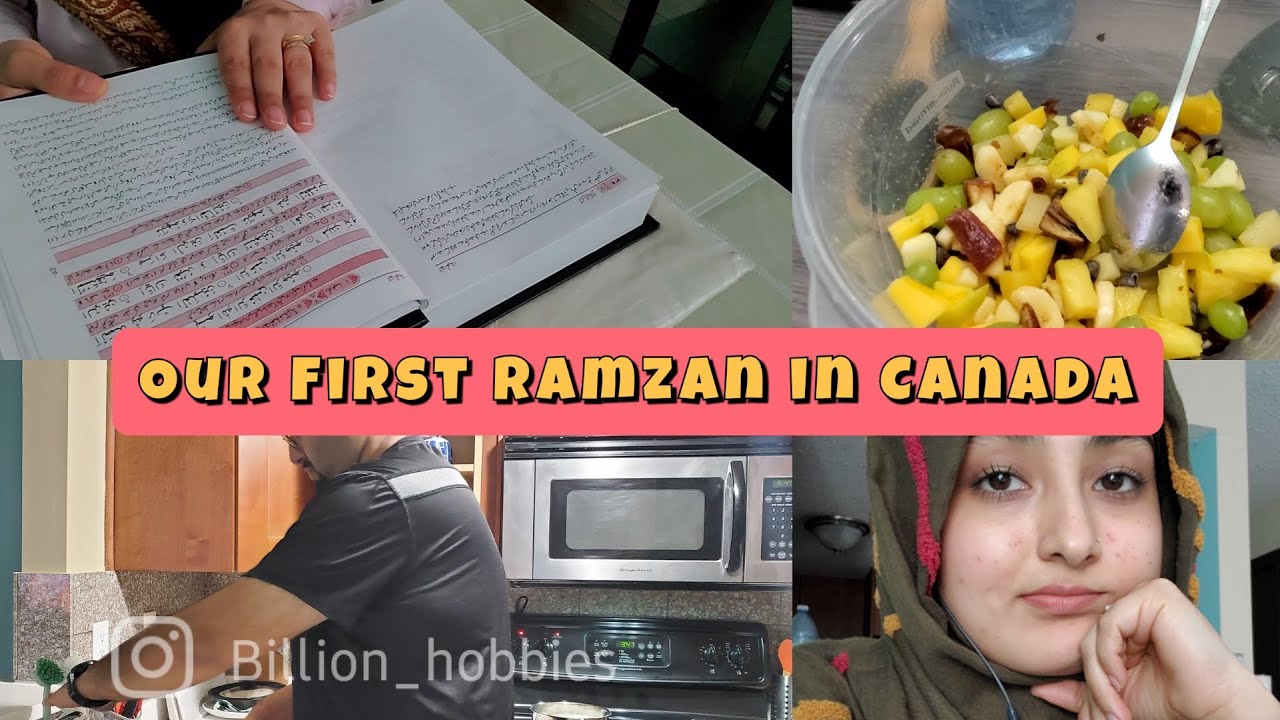 Our First Ramzan In Canada | First Roza | Ramzan Vlog | Ramzan in ...