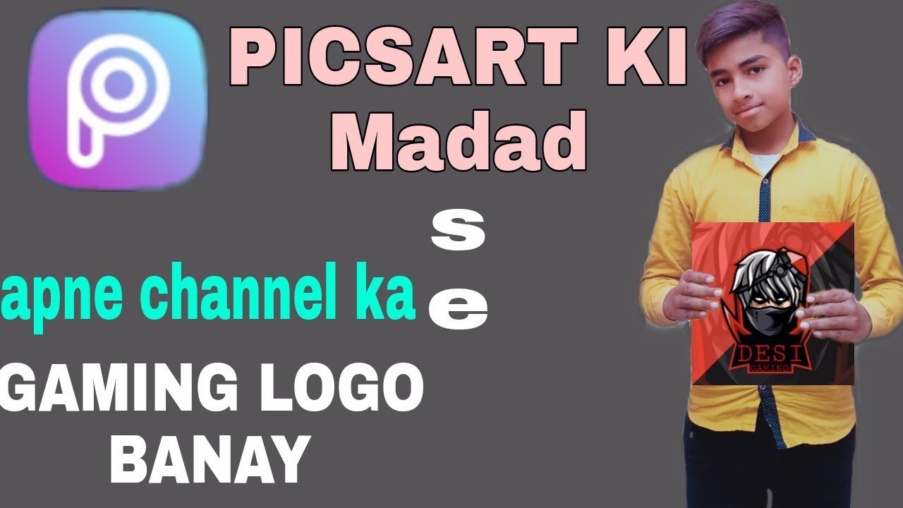 How to make gaming logo || how to make logo for gaming channel ...