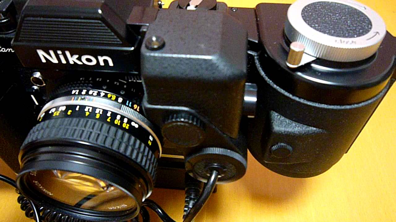 NIKON F2 DS-12 MD-2 MF-1 - YouTube