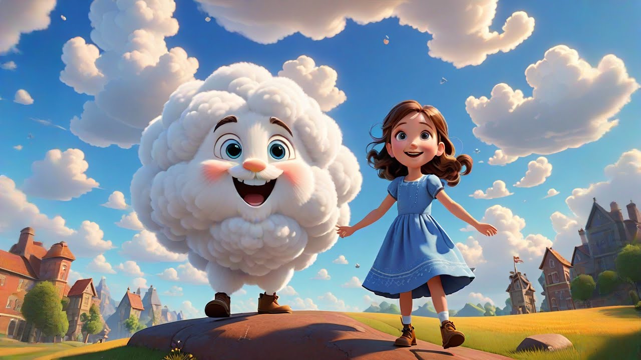 The Talking Cloud Song | Weather Rhyme for Kids | Fun Learning Nursery ...